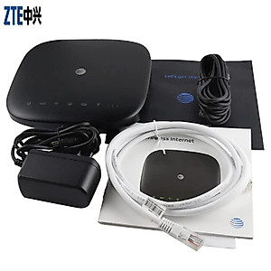 Router ZTE MF279 AT&T Wireless Internet GSM Unlocked | 4G LTE Wi-Fi | Mobile Router | Smart Home Hub | Connects Up to 20 Devices | Secure Wireless Network Anywhere (with Antennas)