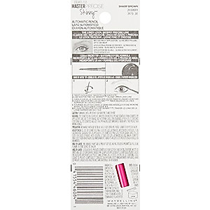 Maybelline Master Precise Skinny Gel Eyeliner Pencil, Sharp Brown, 1 Count