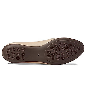 Marc Joseph New York Bedford ST Fashionable Sandals for Women – Anti-Slip Rubber Driver Sole – Round Toe Nude Napa 8 M