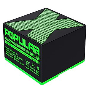 Yomdud Bluetooth Speaker, Mini Bluetooth Speaker Powerful Volume, Clear and Rich Sound Quality, Portable Speakers Bring an Amazing Listening Experience, Suitable for Home, Party, Outdoor (Black)
