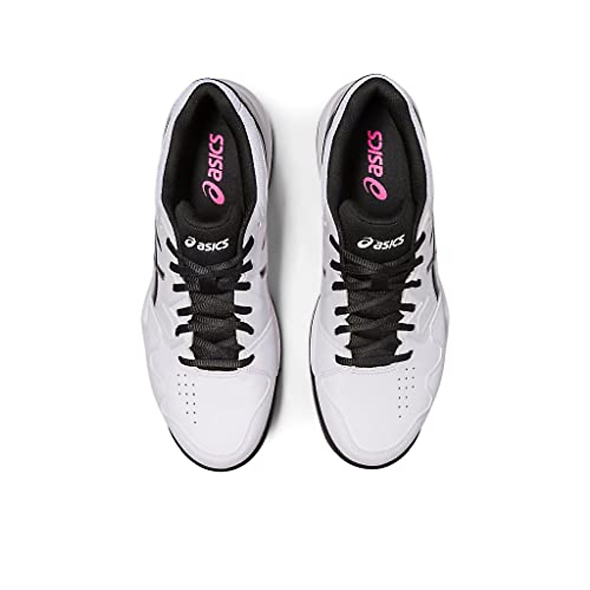 ASICS Men's Gel-Dedicate 7 Tennis Shoes, 10, White/HOT Pink