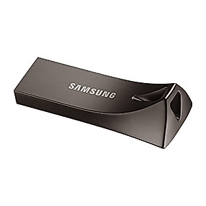 Samsung BAR Plus 256GB - 400MB/s USB 3.1 Flash Drive Titan Gray (MUF-256BE4/AM)