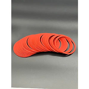 Harvest Guard Reusable Canning Lids - 100 Wide Mouth Replacement Gaskets