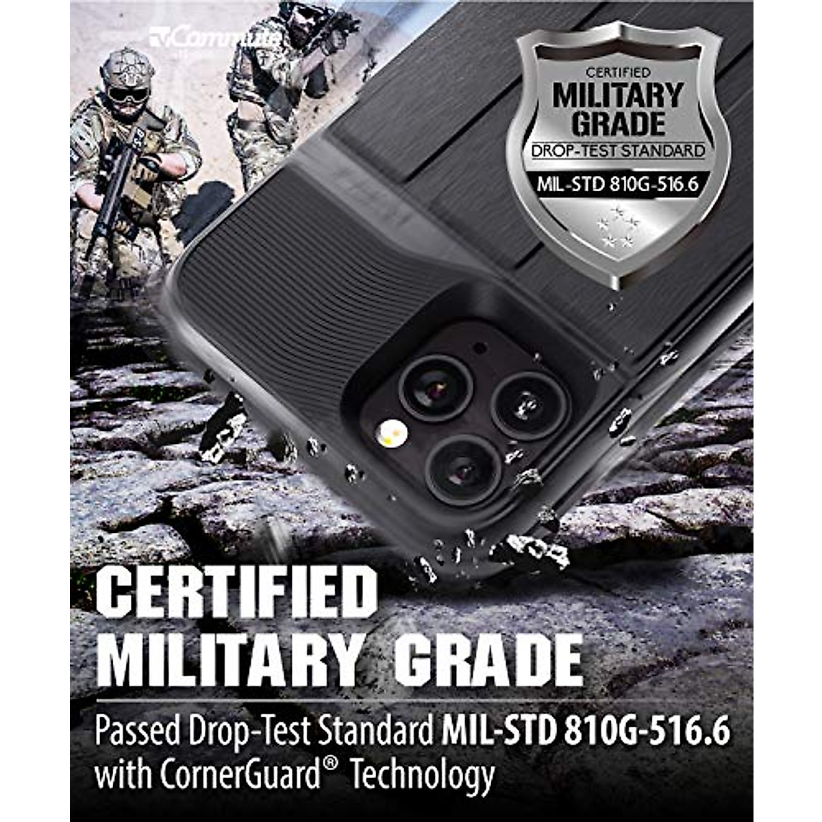 Vena vCommute Wallet Case Compatible with Apple iPhone 11 Pro Max (6.5"-inch 2019), (Military Grade Drop Protection) Flip Leather Cover Card Slot Holder with Kickstand - Space Gray