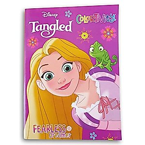 Tangled Rapunzel Coloring Fun & Activity Book - 64 Pages - Cover Varies (Identical Contents)