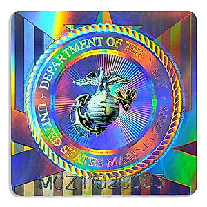 Breeze Decor Welcome Home Marine Garden Flag Pack Armed Forces Corps USMC Semper Fi United State American Military Veteran Retire Official Applique House Yard Gift Double-Sided, Made in USA