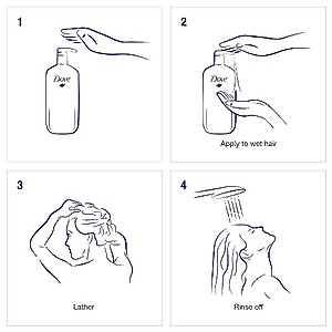 Dove Shampoo and Conditioner Set - Oxygen Moisture Hydrating Shampoo and Conditioner Sulfate-Free, Volumizing Hair Products for Fine Hair, 12 Oz (2 Piece Set)