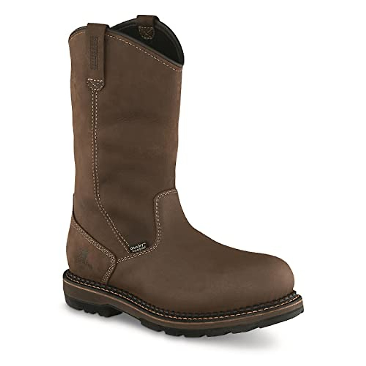 Irish Setter mens Pull-on Mid Calf Boot, Brown, 10.5 Wide US