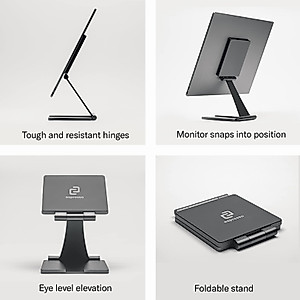 espresso Displays Stand – Sleek, Magnetic & Ergonomic Monitor Stand for espresso Portable Displays | Lightweight & Durable Workspace Accessory