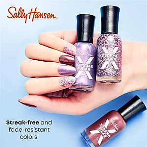 Sally Hansen Xtreme Wear Nail Polish, Streak-Free, Shiny Finish, Long-Lasting Nail Color, Pixie Peach, 0.12 fl oz