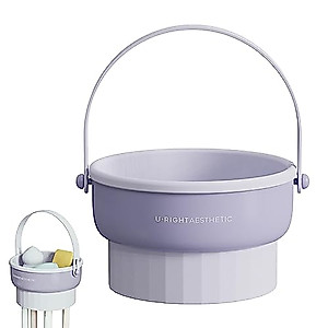 Cosmetic Cleaning Box, Portable Cosmetic Tool Washing Bowl, Silicon Brush Cleaner Pad, 300g Makeup Brush Washing Box, Cosmetic Cleaning Mat, Scrubber Bowl Pad for Makeup Sponge Powder Puff Brushes