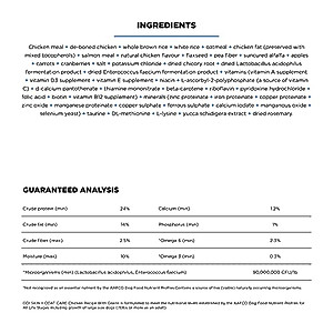 Go! Solutions Skin + Coat Care - Dry Dog Food, 25 lb - Chicken Recipe with Grains for All Life Stages - Complete + Balanced Nutrition for Dogs