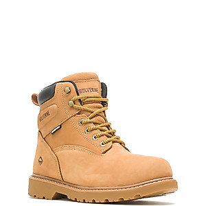 Wolverine Men's Floorhand 6" Waterproof Boot, Wheat, 10 M US