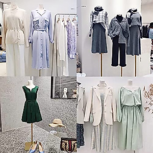 Female Dress Form Mannequin Torso,Height Adjustable Mannequin Stand,Realistic Model Display Body Stand with Metal Bracket and Rectangular Base Clothing Forms,White