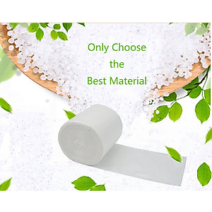 Small Trash Bag,Gereen 1.6 Gallon Extra Strong Trash bag Garbage Bag Trash Can Liner (1.6 Gallon(120 Count), Clear)