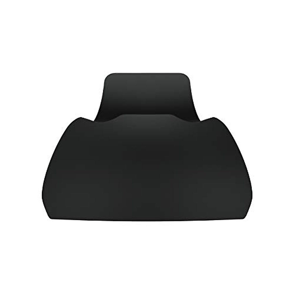 playvital Solid Black Controller Display Stand for ps5, Gamepad Accessories Desk Holder for ps5 Controller with Rubber Pads