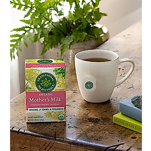 Traditional Medicinals Mother's Milk, Women's Tea, Organic, 16 CT (Pack - 3)