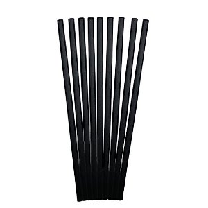 Avocado SEED Straws BLACK | Extra Strength 100% Compostable 8.27" (1000 pieces)