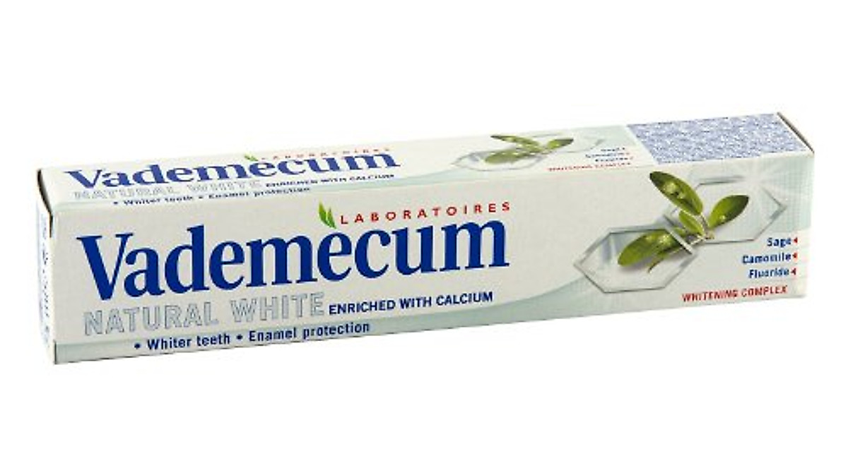 Vademecum Herbal Toothpaste - Natural White (6 Count)