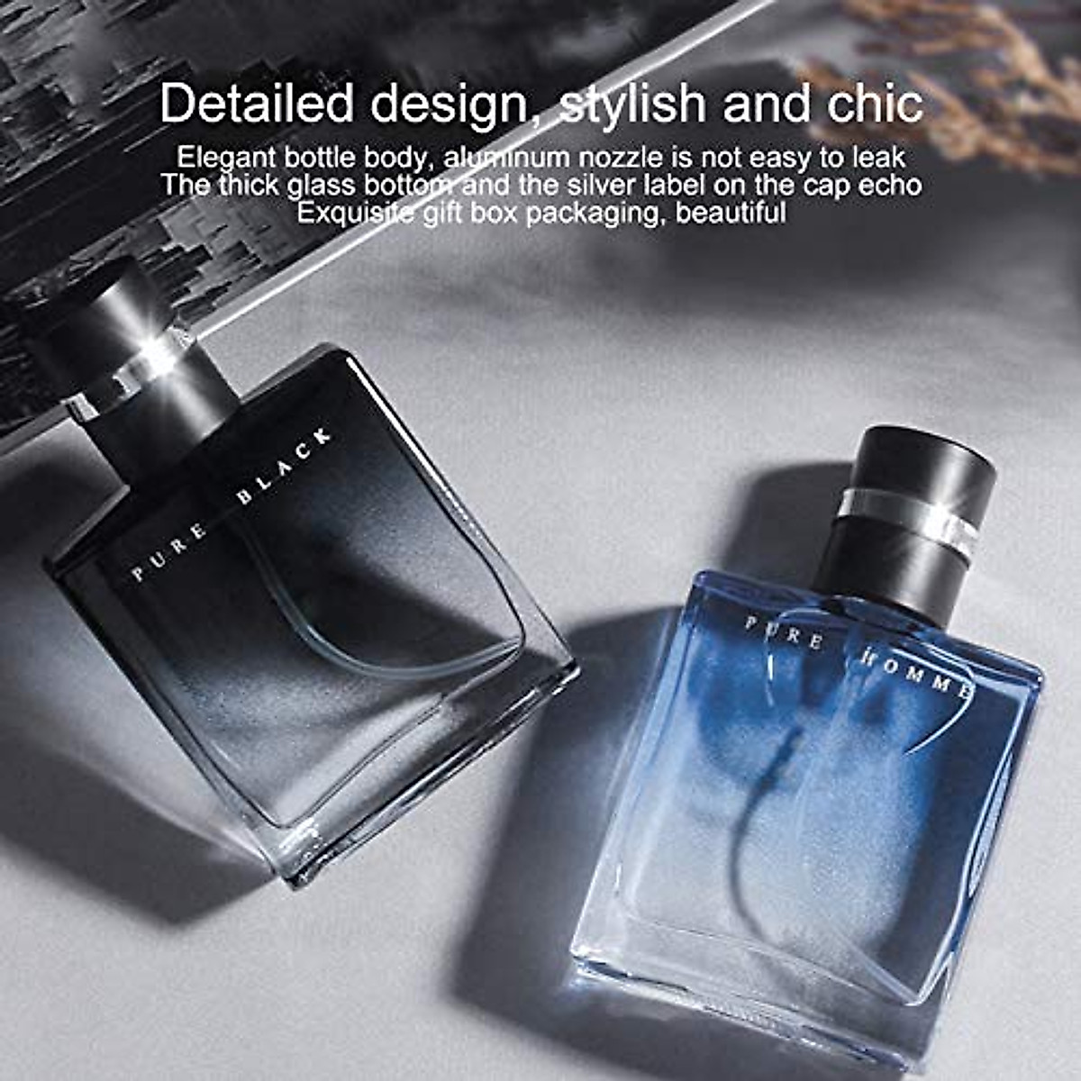 100ml Gulong Eau De Toilette, Deep Sea Extract Plant Essence Elegant Perfume for Men Mens Cologne Men Cologne Perfume Eau De Parfum Spray Men Fragrance Valentine's Day Gifts