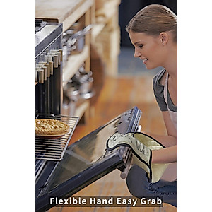 Grevy Cotton Double Oven Mitts Heart of The Home