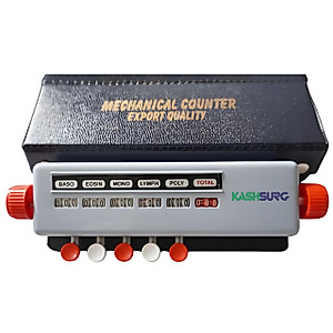 Blood Cell Counter 5 Key with Protective Case