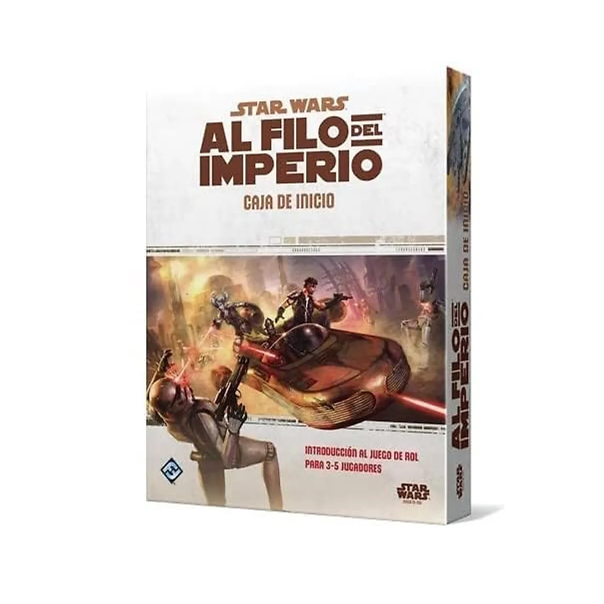 Star Wars Edge of the Empire Beginner Game | Roleplaying Game | Strategy Game For Adults and Kids | Ages 10 and up | 3-5 Players | Average Playtime 1 Hour | Made by Fantasy Flight Games