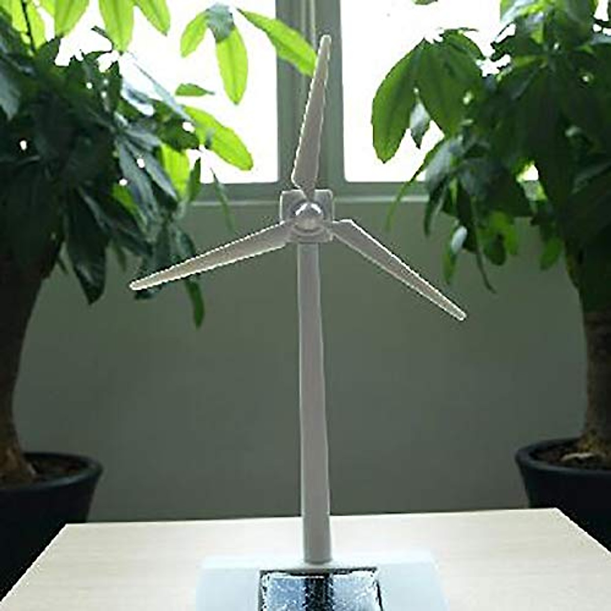ZAMTAC Mini Solar Wind Power Kids Science Teaching Wind Turbines Solar Assembly kit - (Color: White)