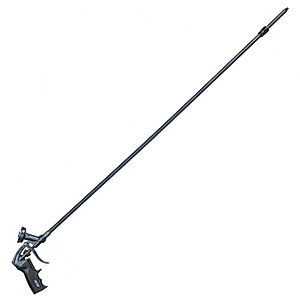 AWF PRO Foam Gun - AWF 1850, PTFE Non Stick Coated 40in Gun. Ideal for Contractors & DIY. High Precision, Greater Yield Foam Spray Insulation Gun, One Hand Adjustment, Long Nozzle. Swivel Tip