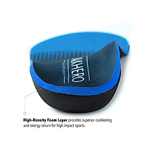 Plantar Fasciitis Feet Insoles Arch Supports Orthotics Inserts Relieve Flat Feet, High Arch, Foot Pain Mens 10-10 1/2 | Womens 12-12 1/2