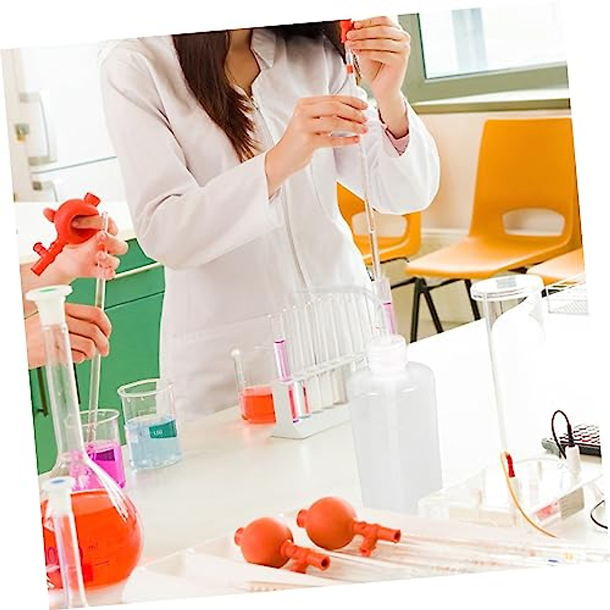 SOLUSTRE 1pc plastic scrubber squirt bottle for hair flower watering can water spray bottle for hair scale wash bottle Bend Mouth Wash Bottle plant Water Squirt bottle refillable bottle