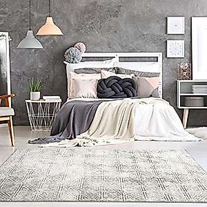 LUXE WEAVERS Florance Collection 86328 Vizon 8x10 Modern Geometric Area Rug
