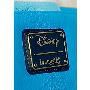 Loungefly x Lilo and Stitch Pineapple Stitch Chenille Snap Wallet, Blue, Standard