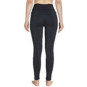 FitsT4 Sports Kid's Fleece Lined Riding Breeches Girls Winter Equestrian Pants Knee Patch Schooling Tights Cell Pocket Black XS