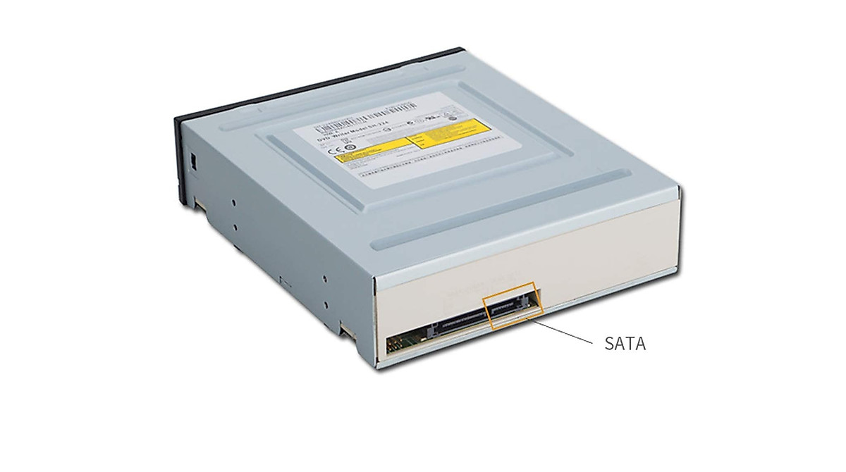 OSGEAR Internal DVD-RW Drive for PC - Fast 24x DVD, 56x CD