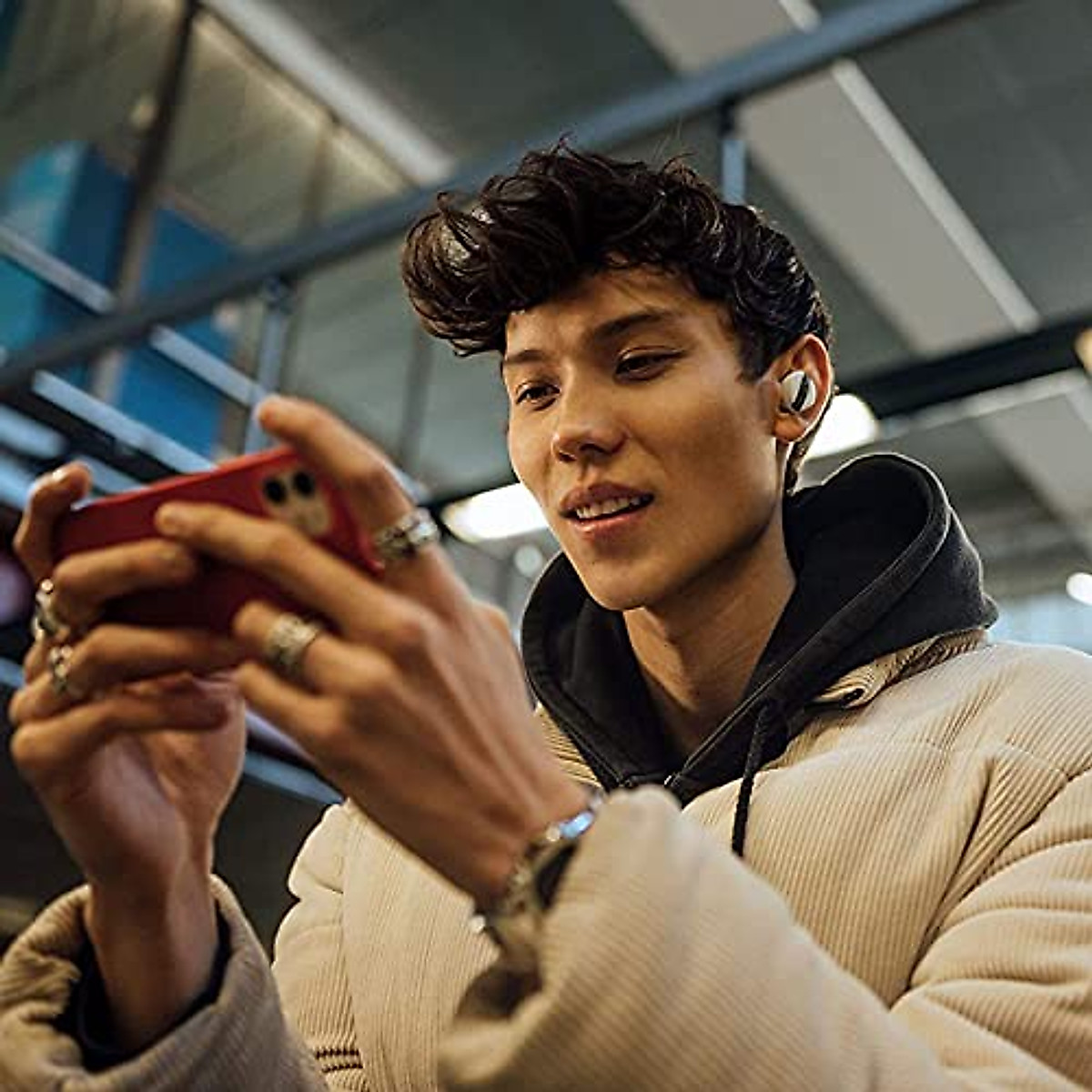 beyerdynamic 728934 Free BYRD True Wireless Bluetooth in-Ear Headphones with ANC Grey Bundle with 1 YR CPS Enhanced Protection Pack