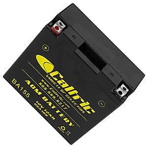 Caltric Agm Battery Compatible with Yamaha Xvs1100At V-Star 1100 Silverado 2003-2009