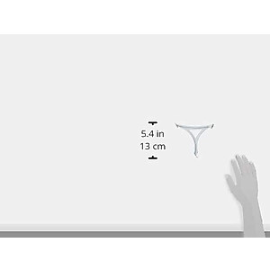 ClosetMaid 6713 Shoe Support Bracket, White 4 ft