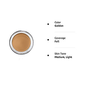 NYX Professional Makeup Concealer Jar, Golden, 0.25 Ounce