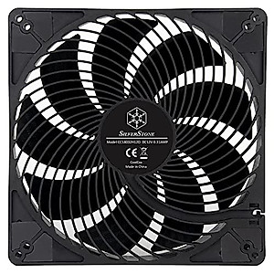 Silverstone Air Penetrator 184i PRO High Performance 180mm air Channeling Fan with Shark Force Technology, SST-AP184i-PRO