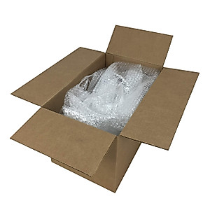 Amazon Basics Perforated Bubble Cushioning Wrap - Small 3/16", 12-Inch x 175-Foot Long Roll