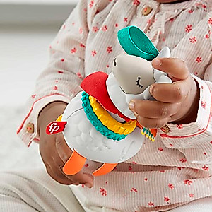 Fisher-Price Click Clack Llama, Baby Take-Along Activity Toy