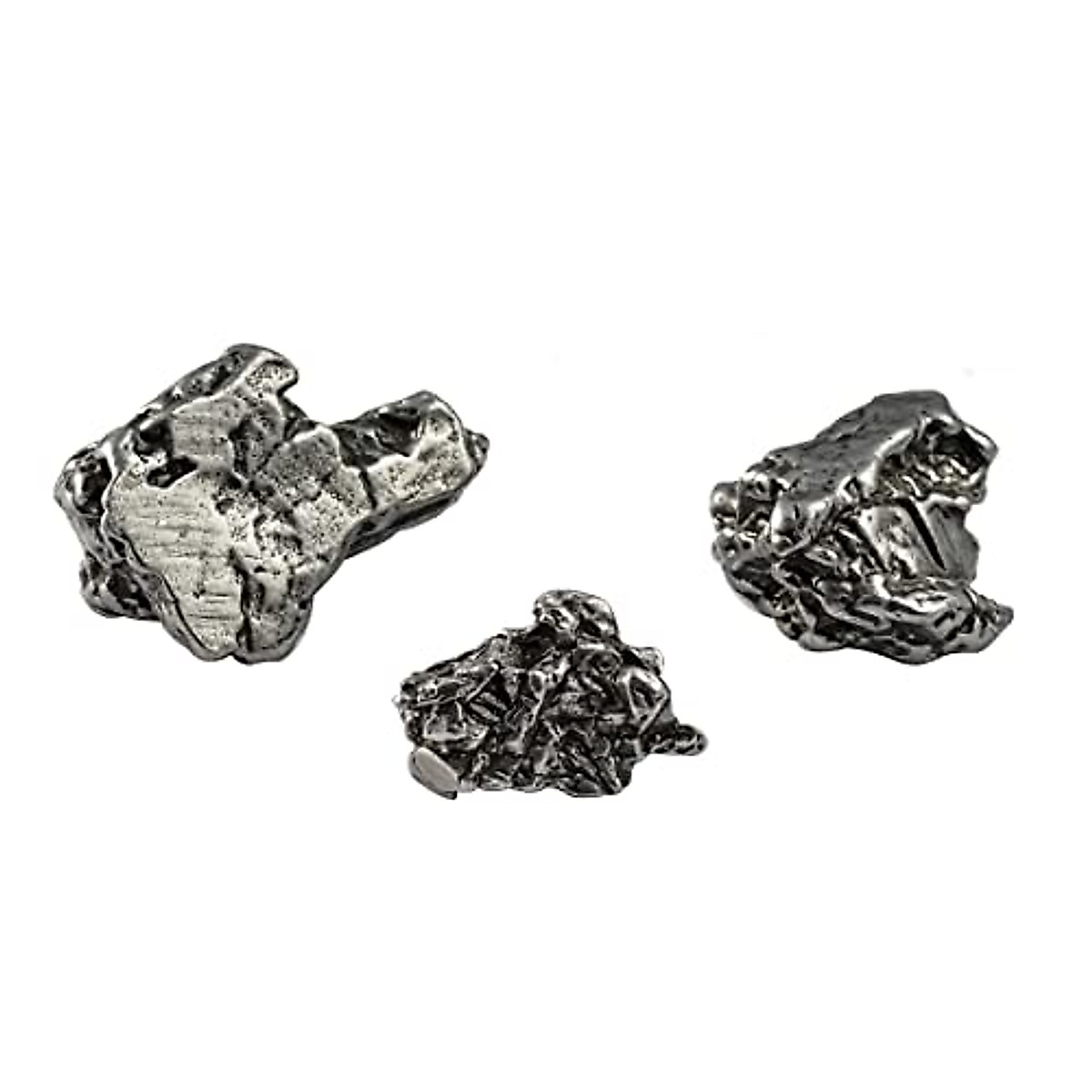 Large Massive Meteorite Specimen, Campo Del Cielo Meteorite with Gift Box, Moon Rock Sample, Astronomy Gifts for Space Fans, Great for Science Classrooms, Rocks (86g)