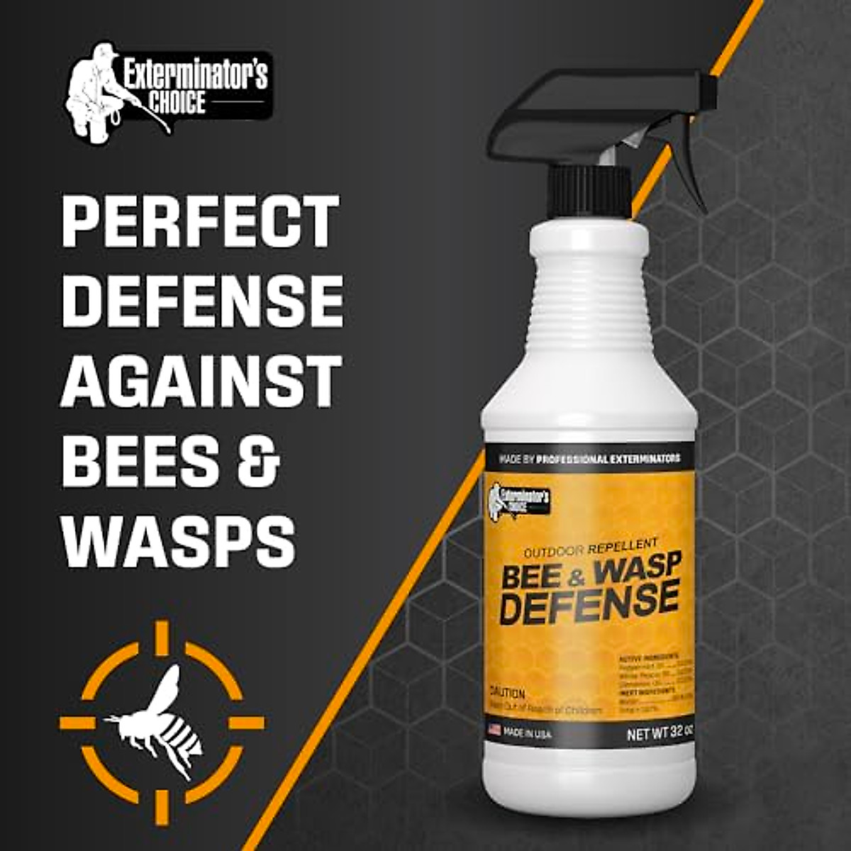 Exterminators Choice Bee and Wasp Defense - Safe & Effective