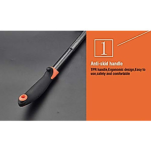 Edward Tools Carbon Steel Hand Hoe