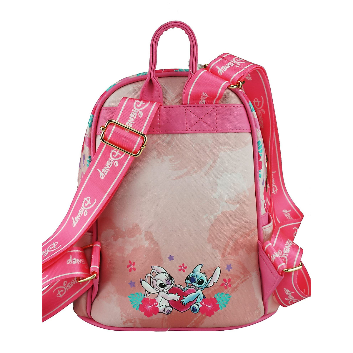 Disney Lilo and Stitch - Angel Wondapop 11 Inch Vegan Leather Mini Backpack