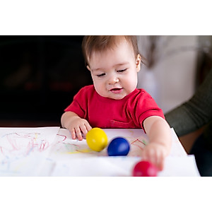 Crayola My First Palm Grasp Crayons, 3 Count, Washable Toddler Crayons, Age 12 Months & Up