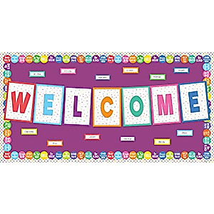 Teacher Created Resources Colorful Dots Straight Border Trim (TCR8325)