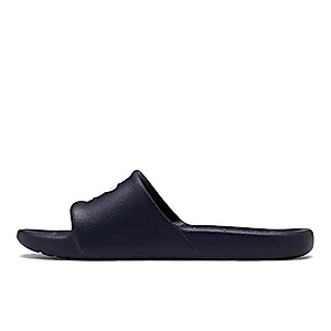 New Balance Unisex-Adult 100 V1 Slide Sandal, Navy/Navy, 12.5 Wide Women/11 Men