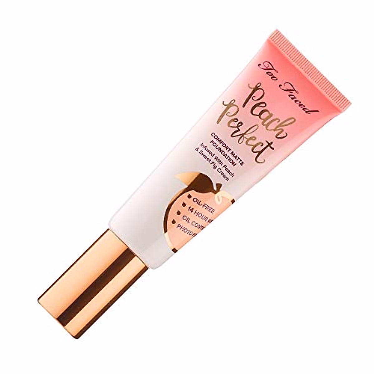 TOO FACED PEACH PERFECT COMFORT MATTE FOUNDATION 1.6 OZ / 48 ML - LATTE